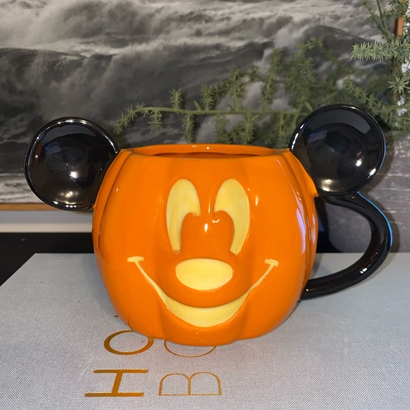 Disney | Holiday | Disney Mickey Mouse Pumpkin Mug Halloween Home Decor ...